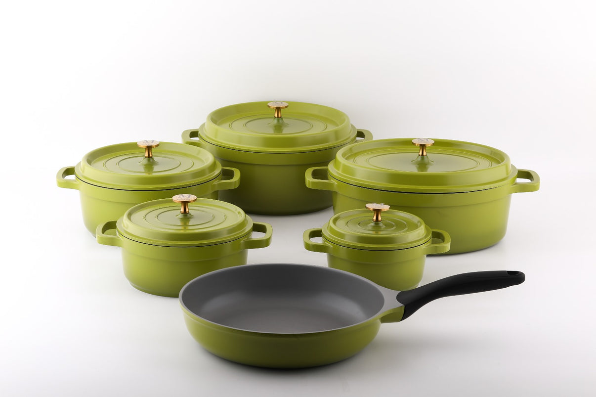 Olive green Ohemaa Set – Mersi Cookware