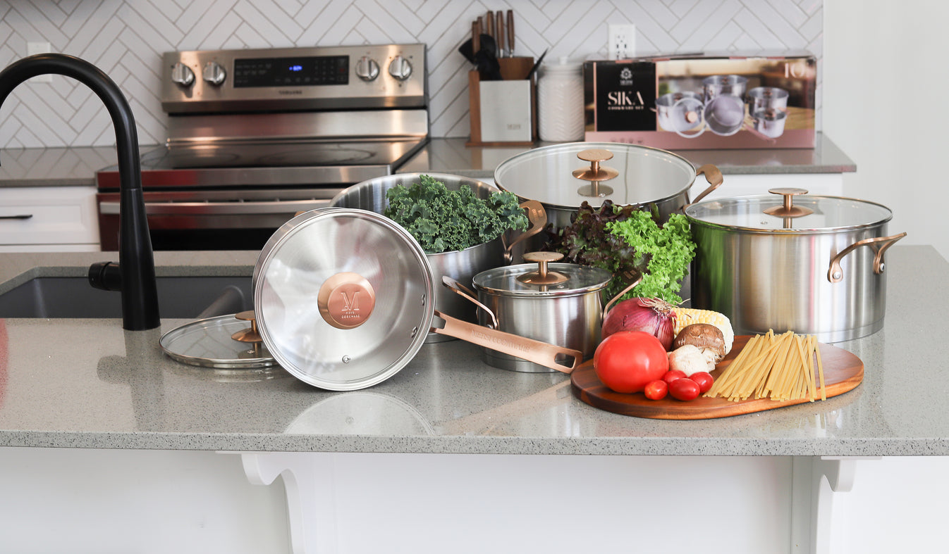 Rose Gold Sika Set - Mersi Cookware & Co.
