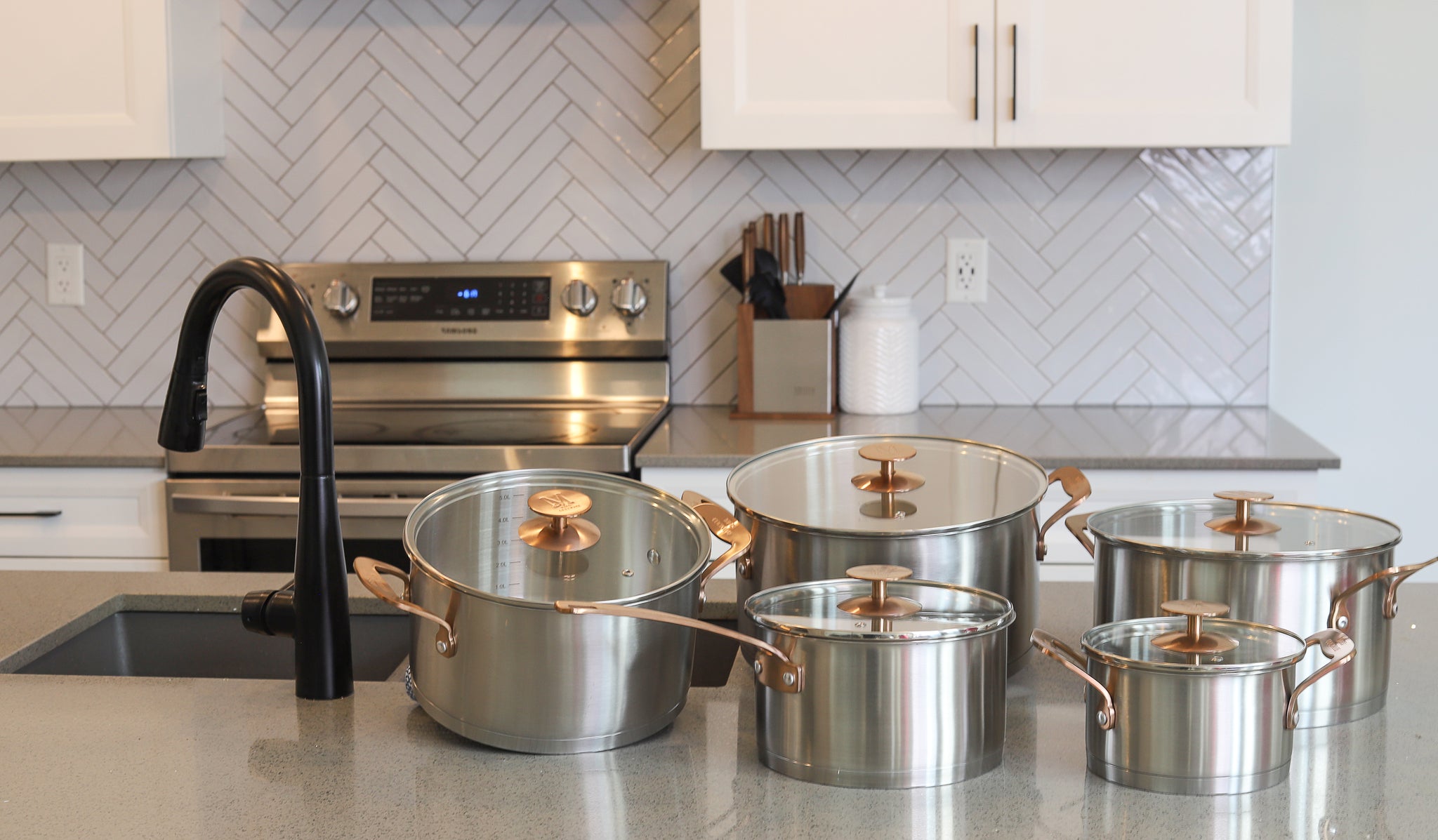 Rose Gold Sika Set - Mersi Cookware & Co.